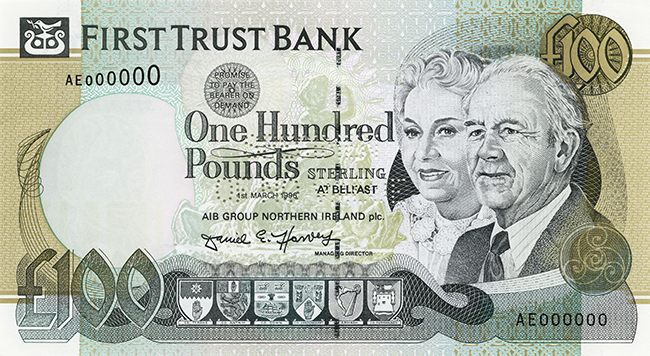 Hundred Pound Note - AIB (NI) Personal Banking