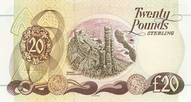 First Trust Bank £20 Note - AIB (NI) Personal Banking