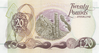 First Trust Bank £20 Note - AIB (NI) Personal Banking